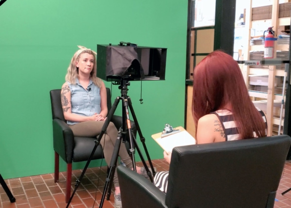 Errol Morris Interrotron – Teleprompter Mirror